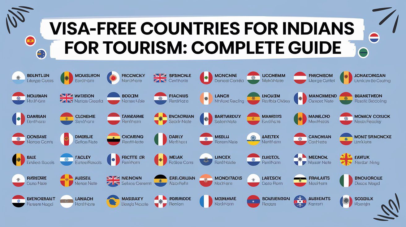 Visa-Free Countries for Indians for Tourism: Complete Guide